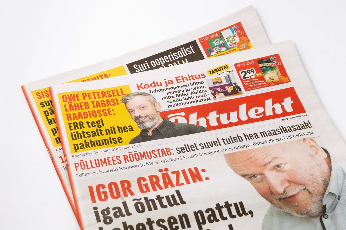 Õhtuleht (reklaam) - Õhtuleht Kirjastus AS